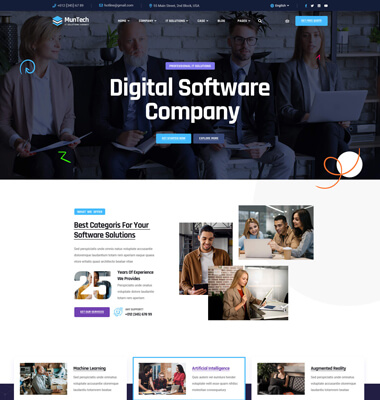 SoftWare Company – One Page – Research